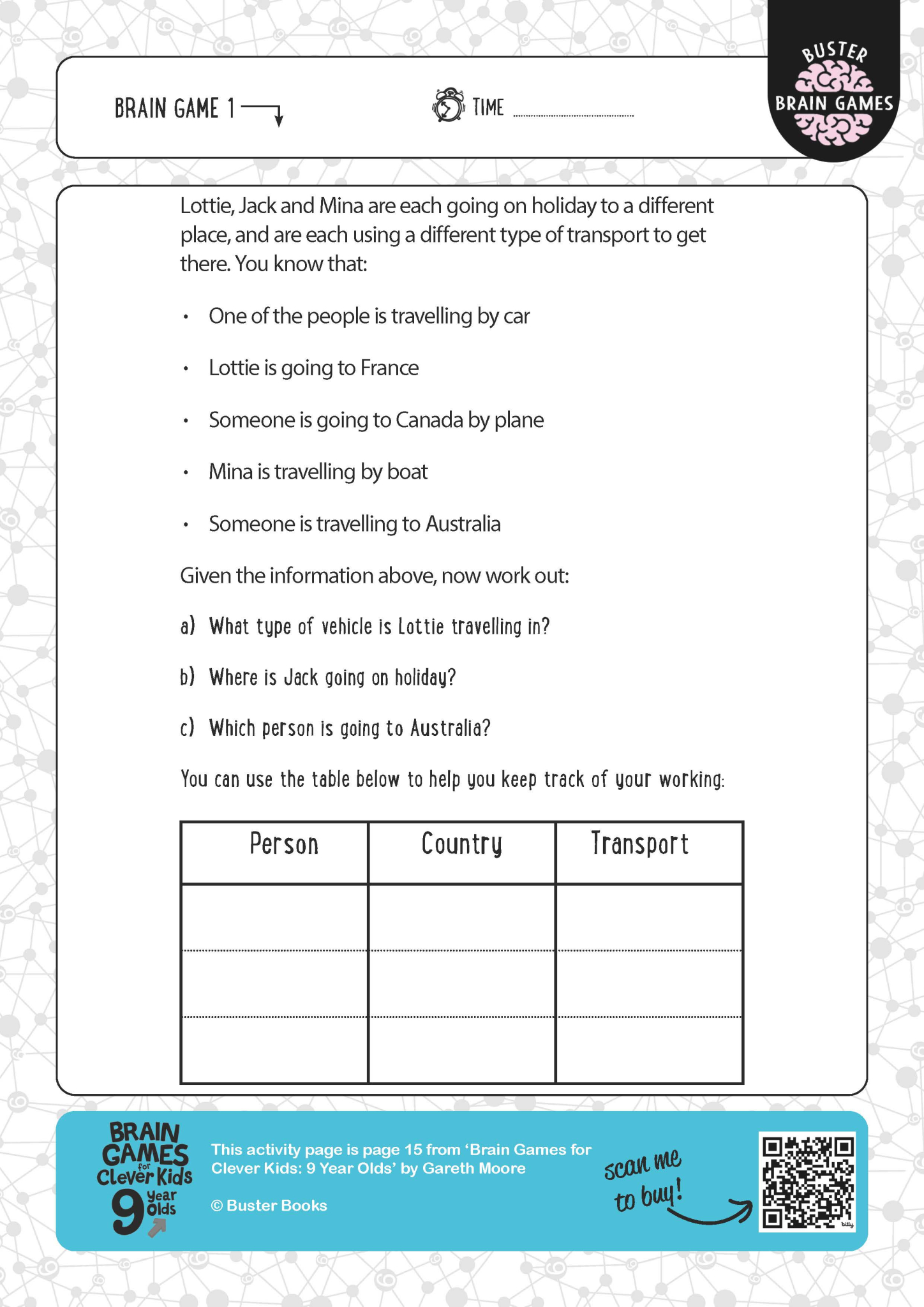 Free Brain Games for Clever Kids - Michael O'Mara Books