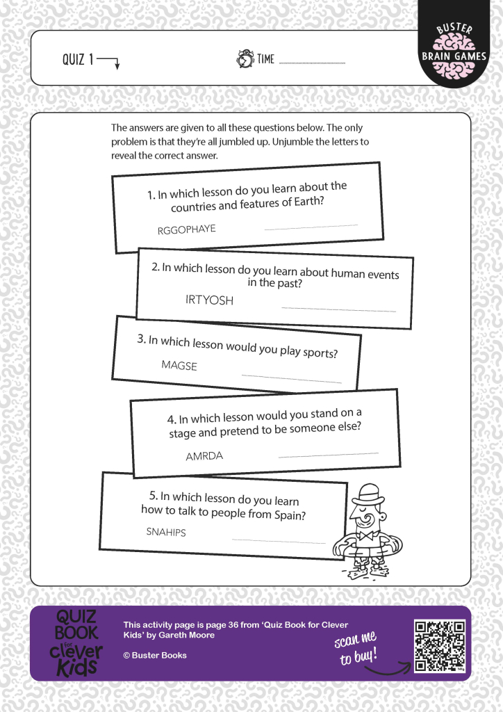 Free Brain Games for Clever Kids - Michael O'Mara Books